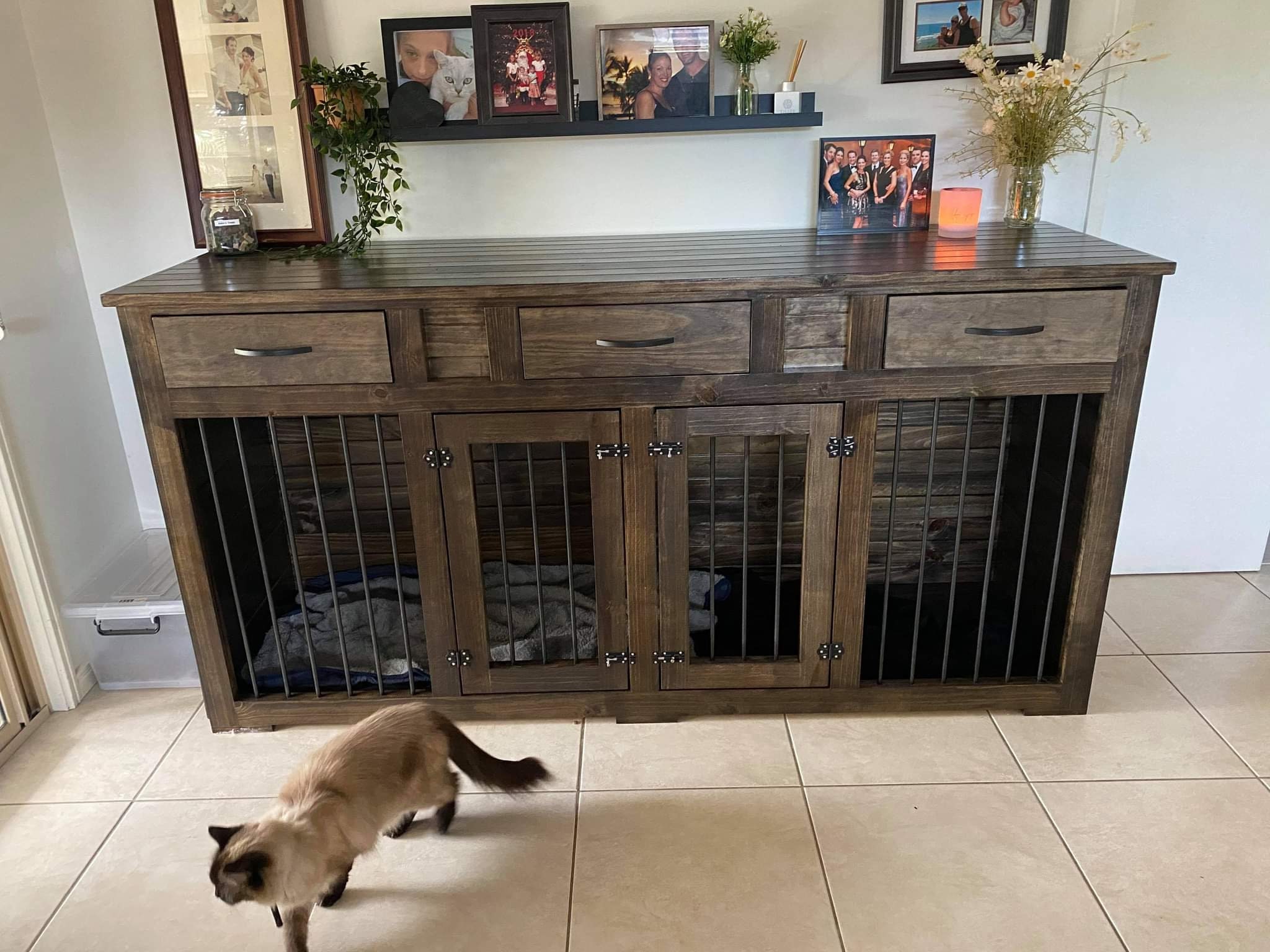 Custom Made Dog Crate - Etsy Australia
