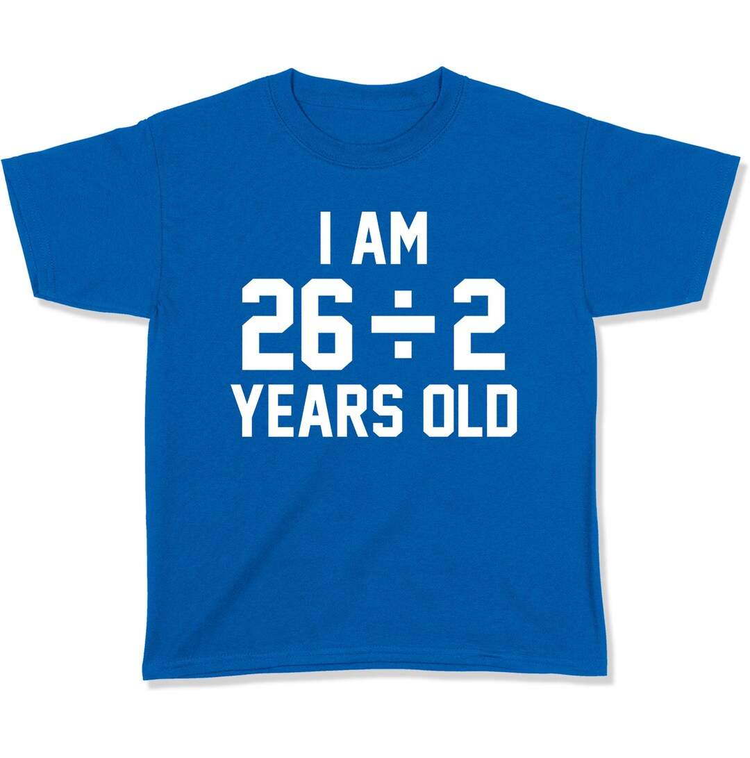 Thirteen Birthday Shirt 13th Bday Gift for Girls Math T Shirt 13 Year ...