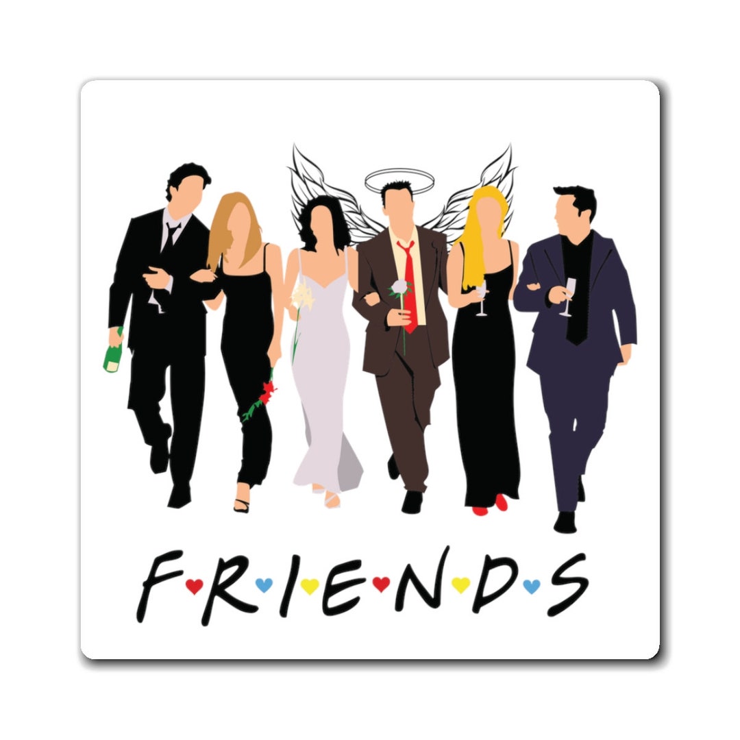 Matthew Perry Magnet RIP Chandler Bing Friends Show Gift RIP Matthew ...