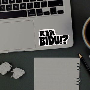 Jackie Shroff Sticker kya Bidu Sticker Bollywood Legend Tribute Witty ...