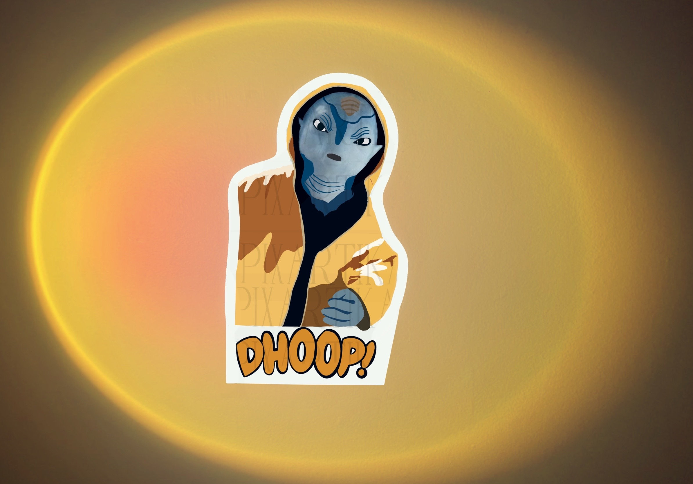 Jaadu Sticker Dhoop Sticker Koi Mil Gaya Bollywood Movie Sticker Iconic ...