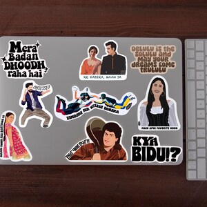 Jackie Shroff Sticker kya Bidu Sticker Bollywood Legend Tribute Witty ...