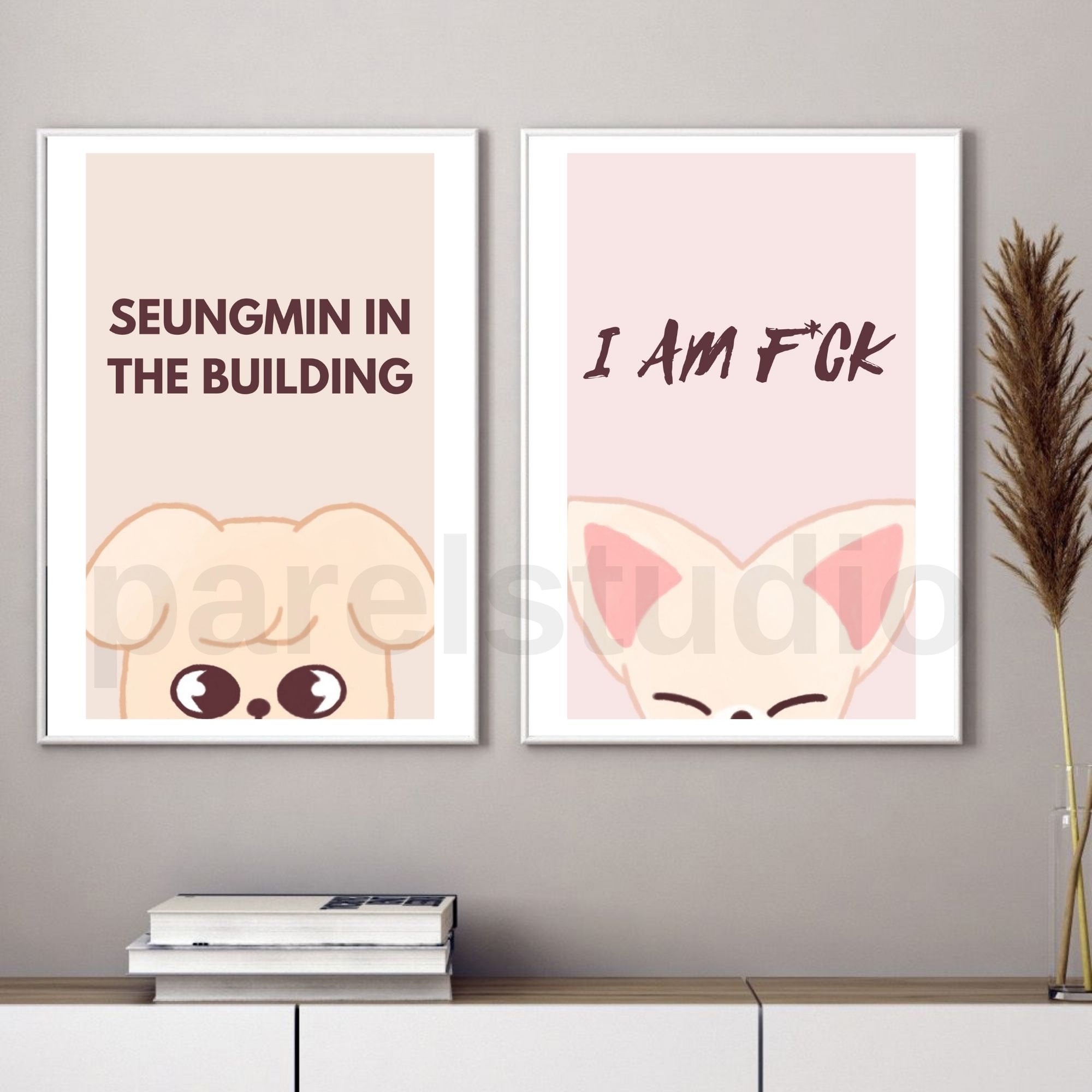 Stray Kids Poster, 4 Poster, Skz Maknae Line Wall Art, Han, Felix ...