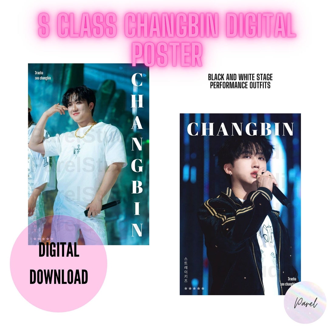 SKZ, S-class Changbin Poster, Seo Changbin Stage Performance Poster ...