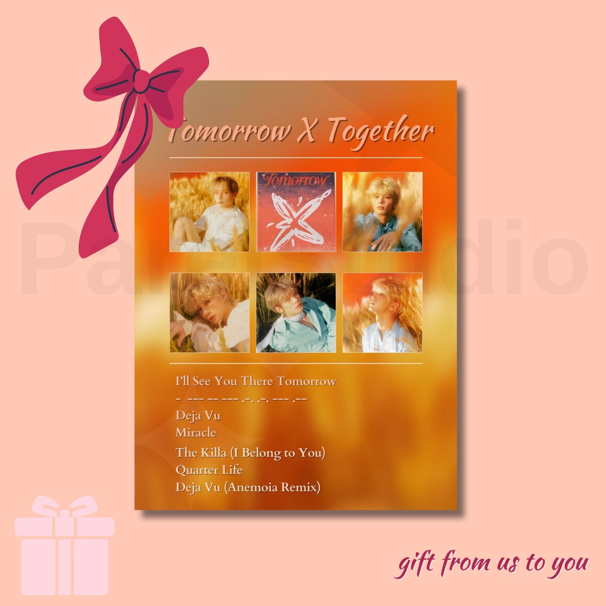 TXT Minisode 3: TOMORROW Poster, Txt Digital Poster, TOMORROW Poster ...