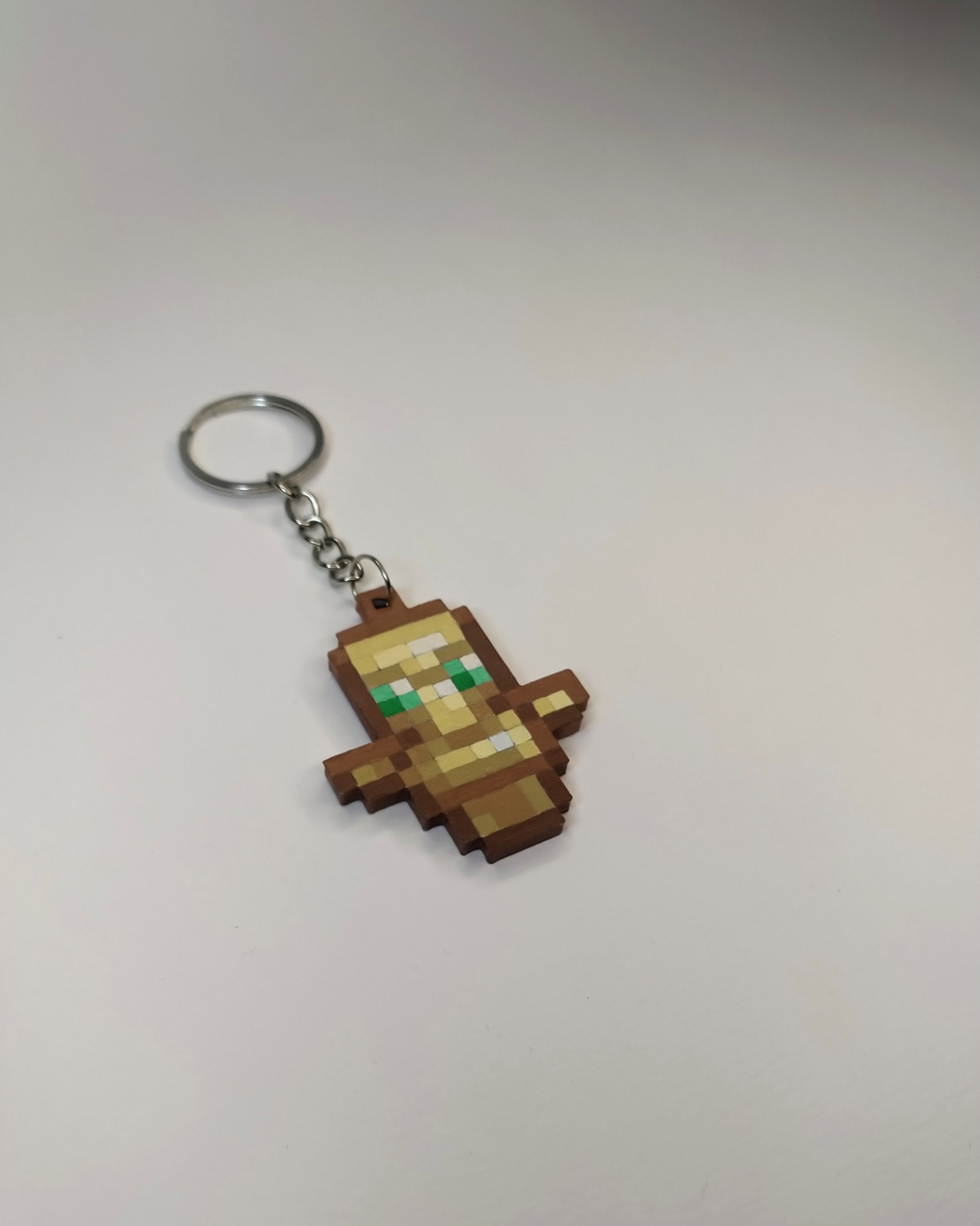 Totem of Undying Keychains Minecraft | Original or 3D | Pixel Game ...