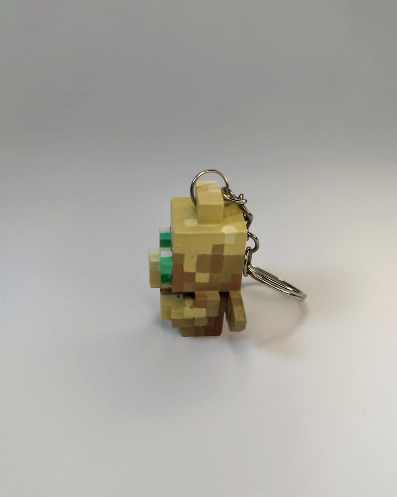 Totem of Undying Keychains Minecraft | Original or 3D | Pixel Game ...