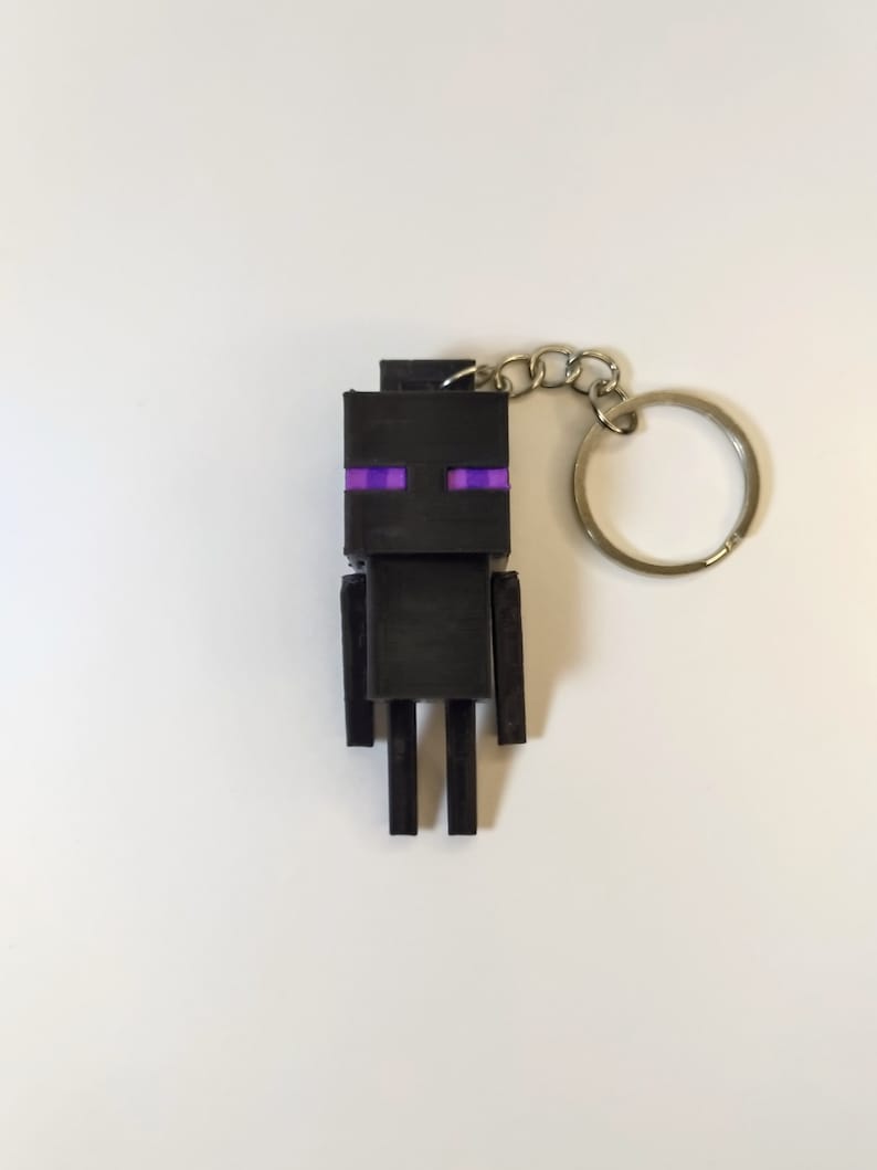 Enderman Keychain and Figurine Minecraft Pixel Game Figurine Baby Enderman Handmade Gift - Etsy