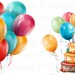 Birthday Party Cartoon Clip Art Bundle 16 Transparent PNG - Etsy