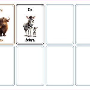 Printable Alphabet Flashcards With Free Printable Animal Coloring Book ...