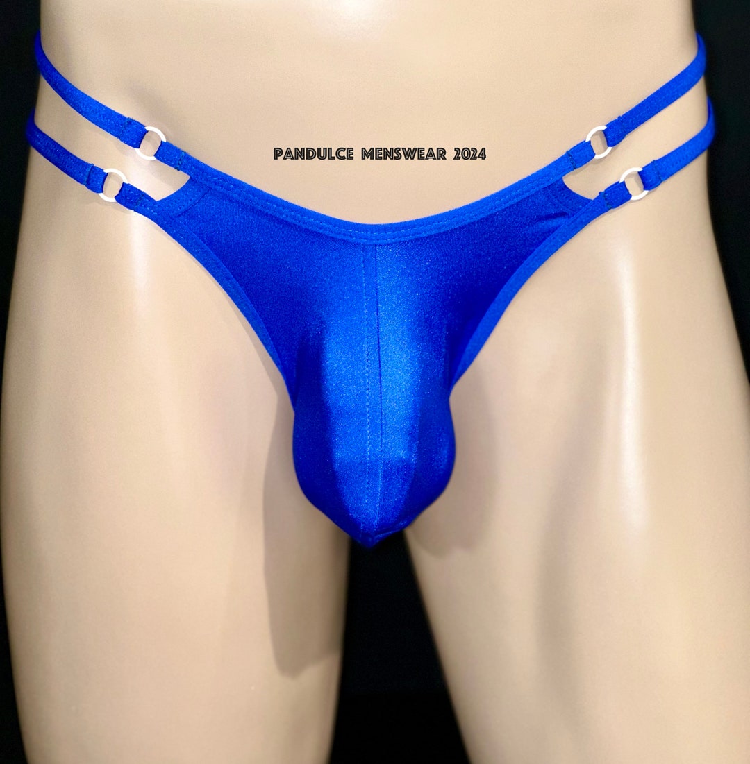 Men's Exotic Large Pouch Thong - Etsy