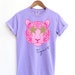 Tiger Neon Pink Shirt Retro Neon Kids Tee Hot Pink Tiger - Etsy