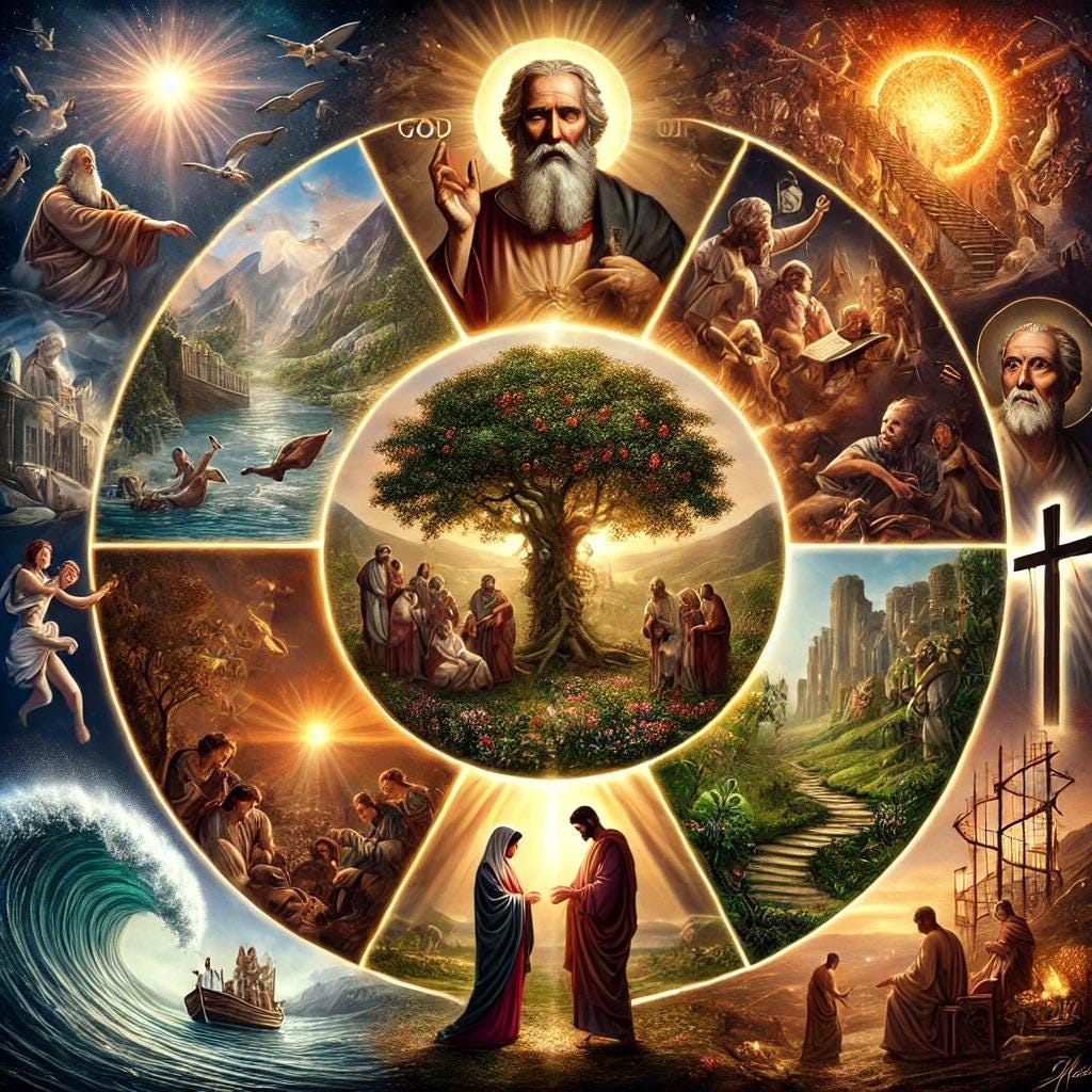The Book of Genesis Overview | Ai-generated Biblical Artwork ...