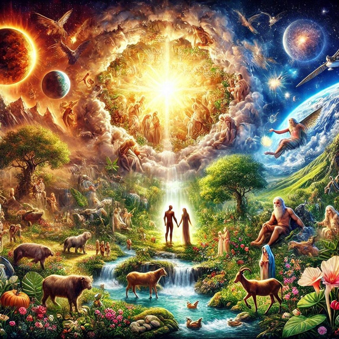The Book of Genesis Overview | Ai-generated Biblical Artwork ...