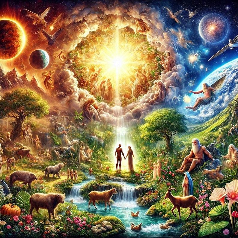 The Book of Genesis Overview | Ai-generated Biblical Artwork ...