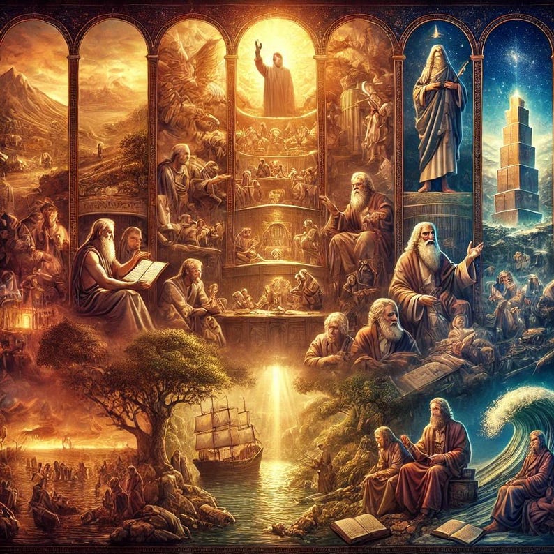 The Book of Genesis Overview | Ai-generated Biblical Artwork ...