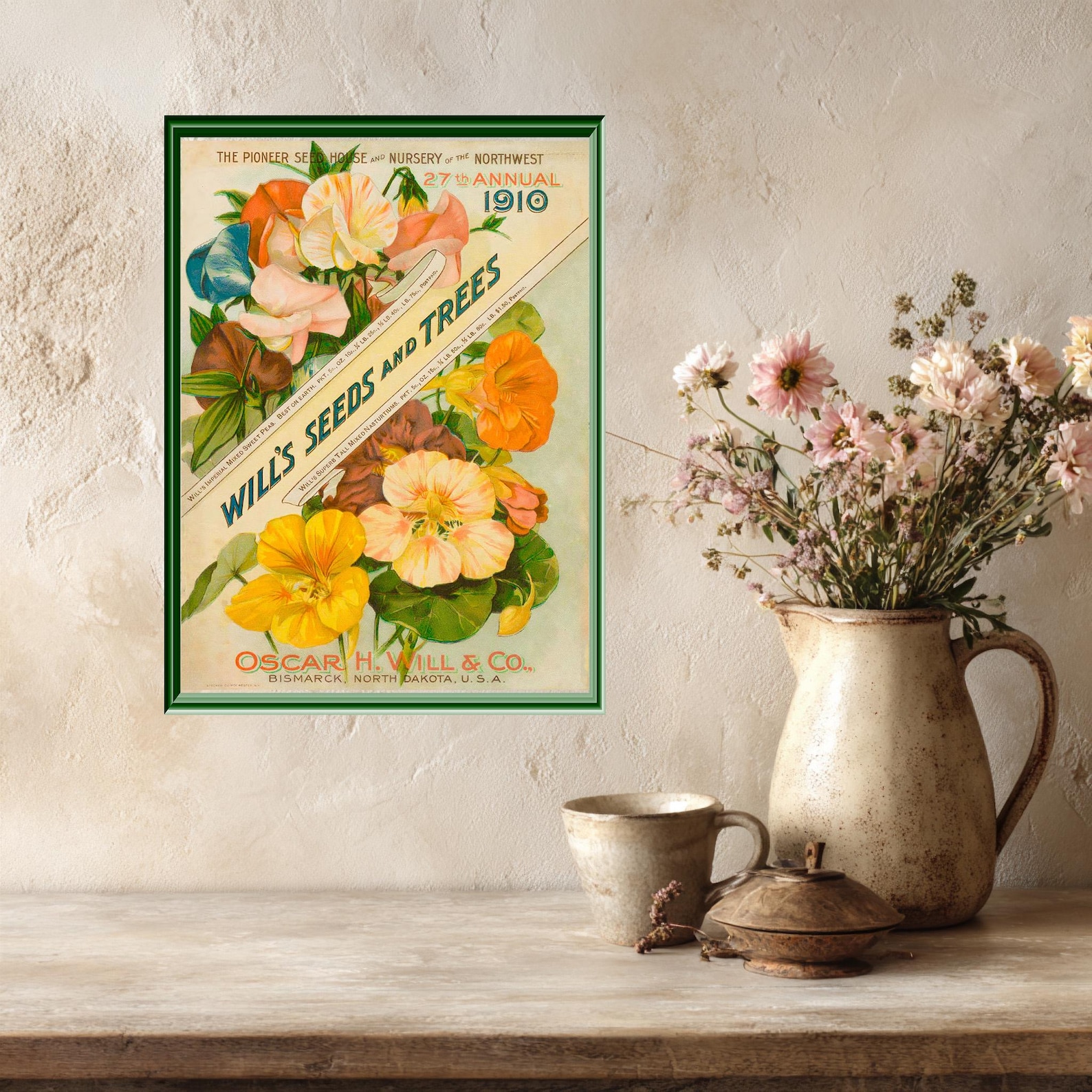 Printable Vintage Seed Catalog Covers – Set of 6 Antique 8x10 Prints ...
