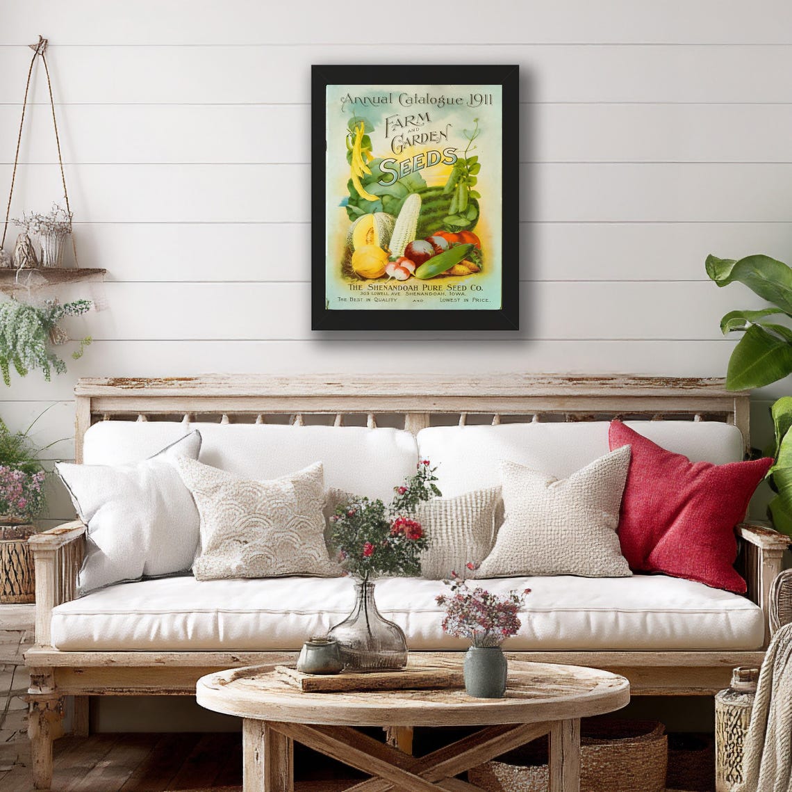 Printable Vintage Seed Catalog Covers – Set of 6 Antique 8x10 Prints ...