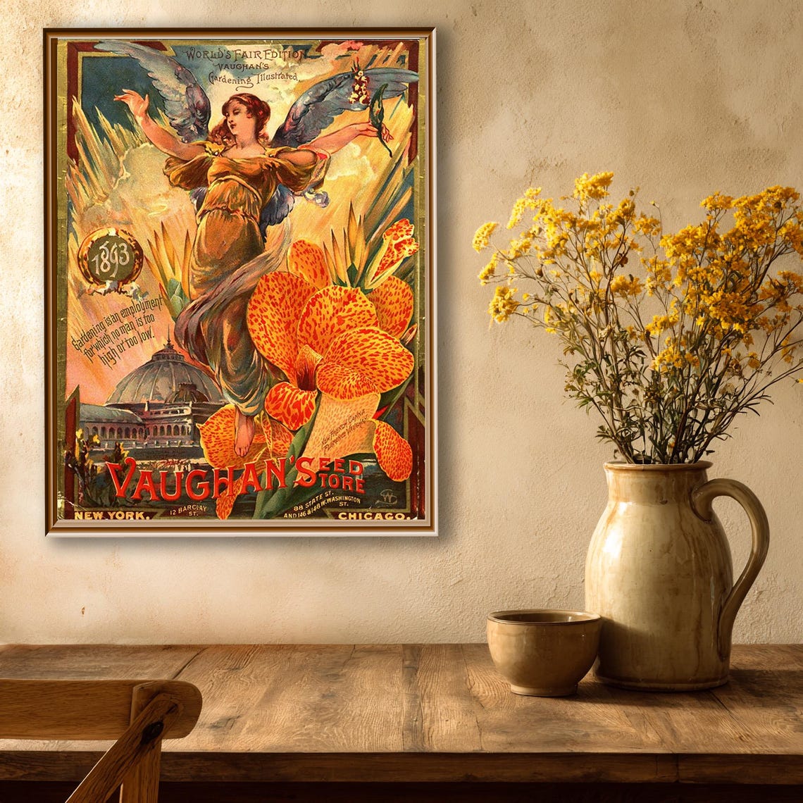 Printable Vintage Seed Catalog Covers – Set of 6 Antique 8x10 Prints ...