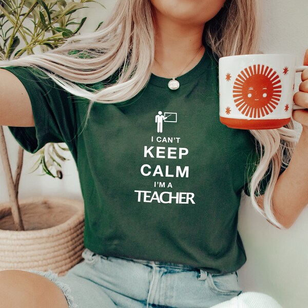 Keep Calm Shirt - Etsy