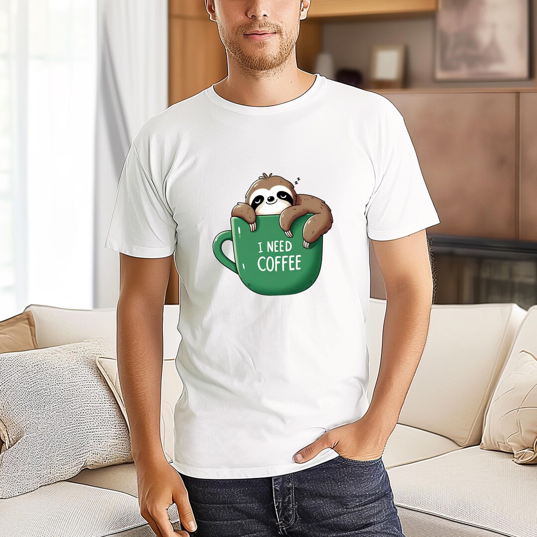 Funny Sloth Shirt, Animal Tee, Sarcastic Sloth Shirt, Sloth Gift, Sloth ...