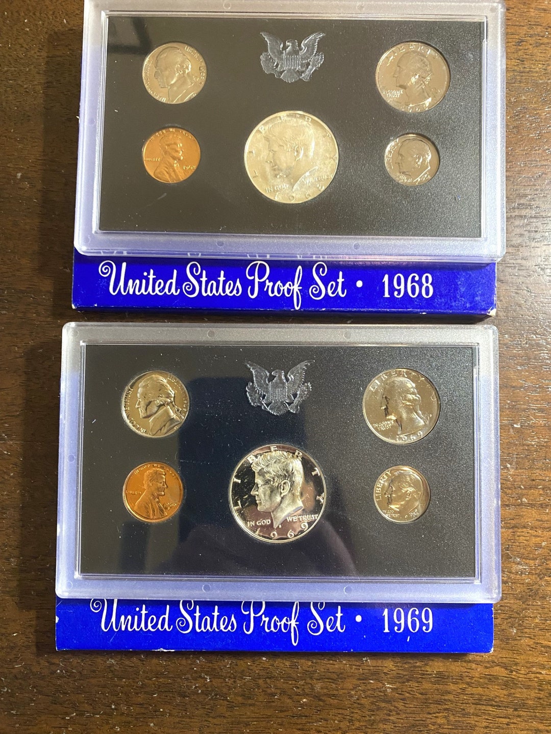 1968 & 1969 United States Proof Sets - Etsy