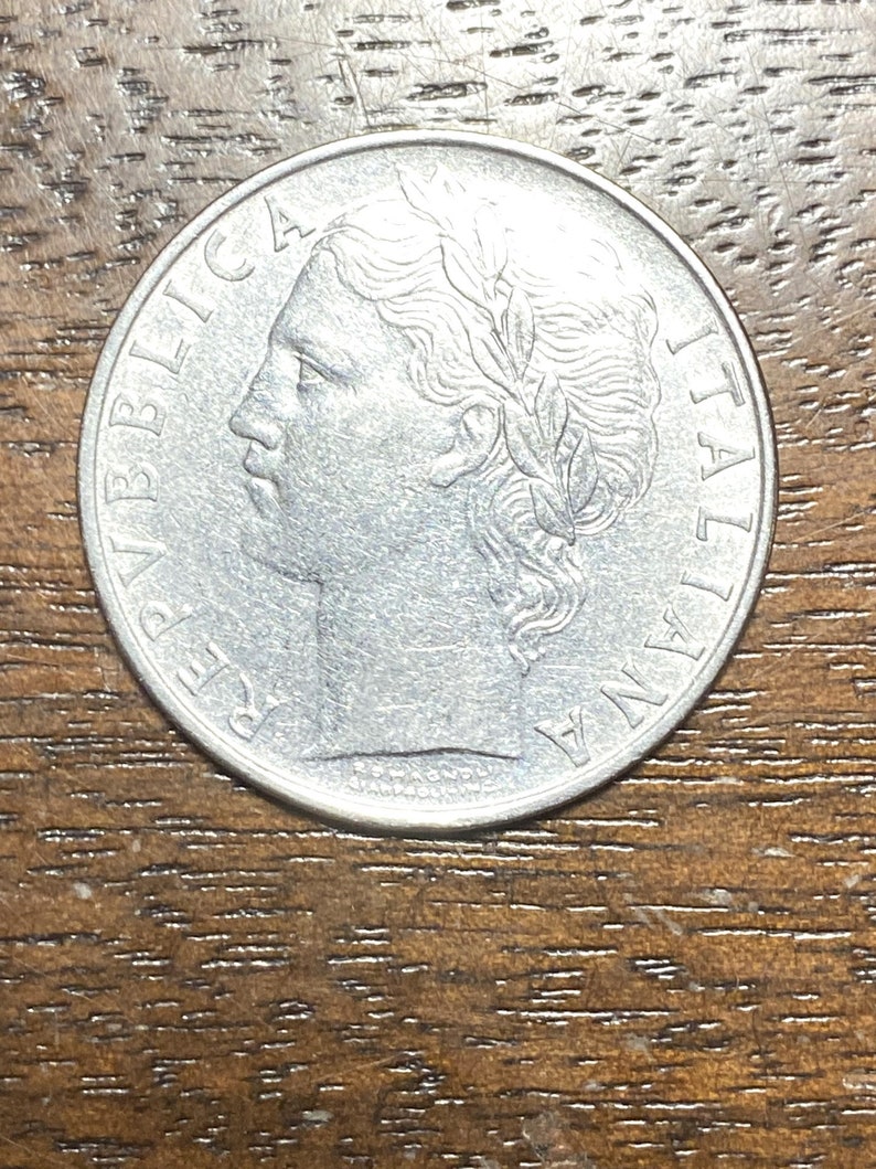 1963 REPVBBLICA ITALIANA - 100 LIRE Coin - Etsy