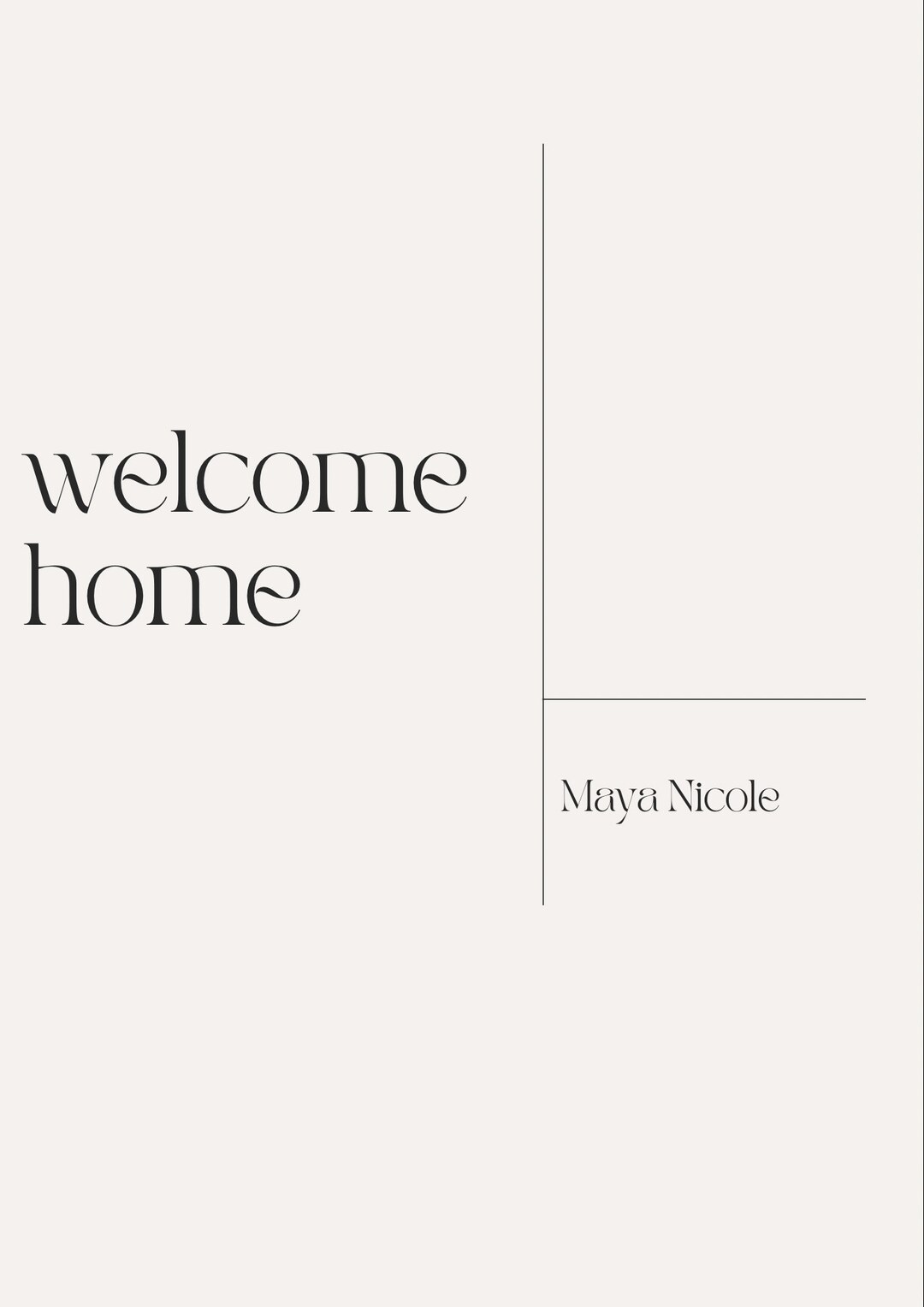 Welcome Home E-book - Etsy