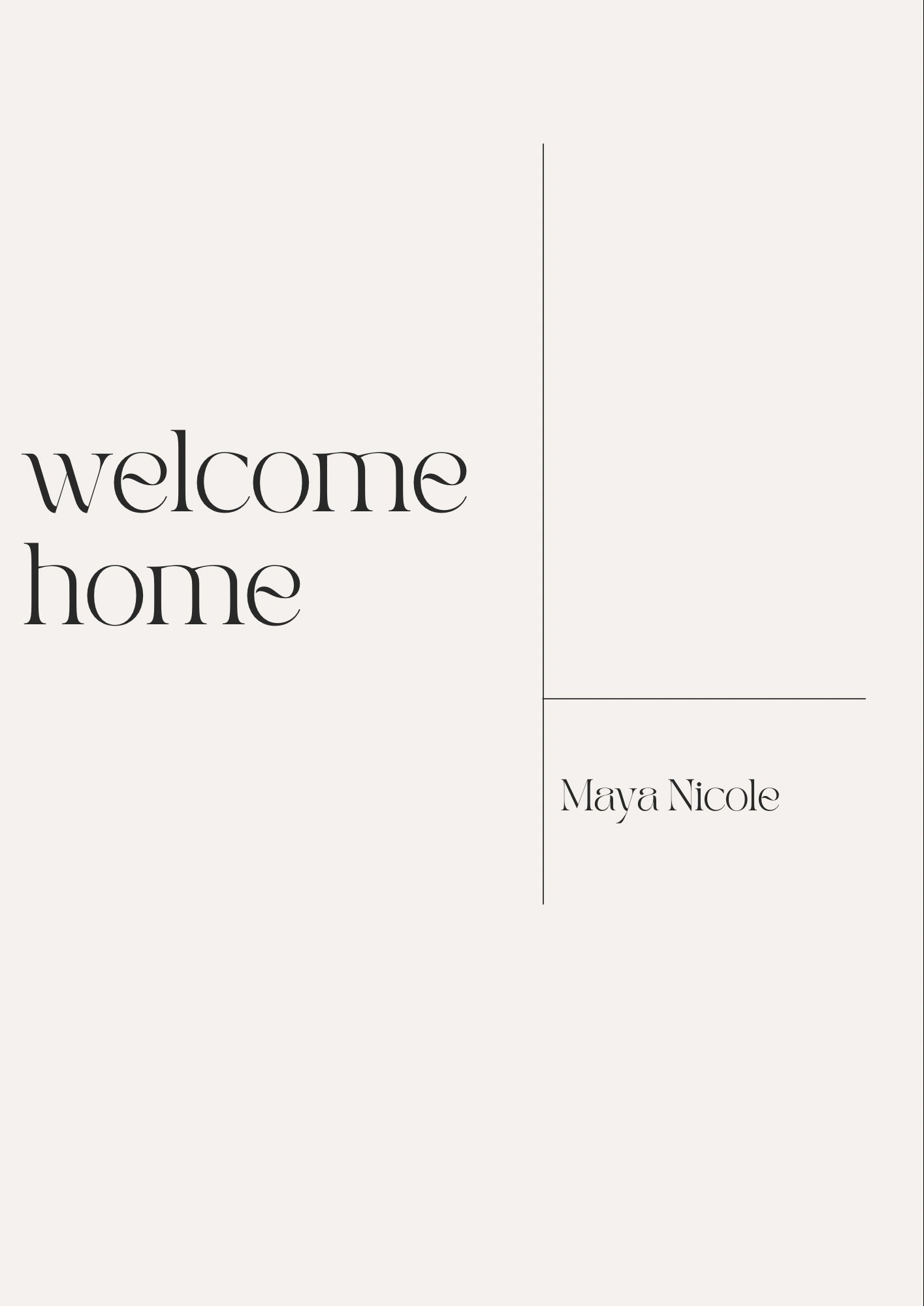 Welcome Home E-book - Etsy