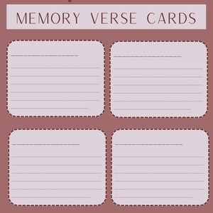 Gratitude Bible Verse Cards-printable PDF Minimalist, Pretty in Pink ...