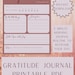 Morning Christian Gratitude Journal Printable PDF. Minimalist, Pretty ...