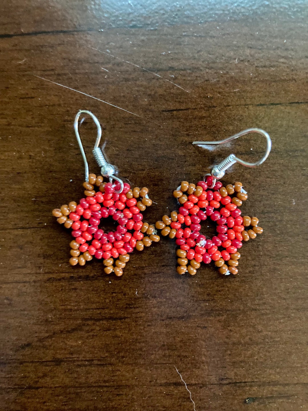 Beaded Earrings From the Embera Chami Tribe in Colombia - Etsy