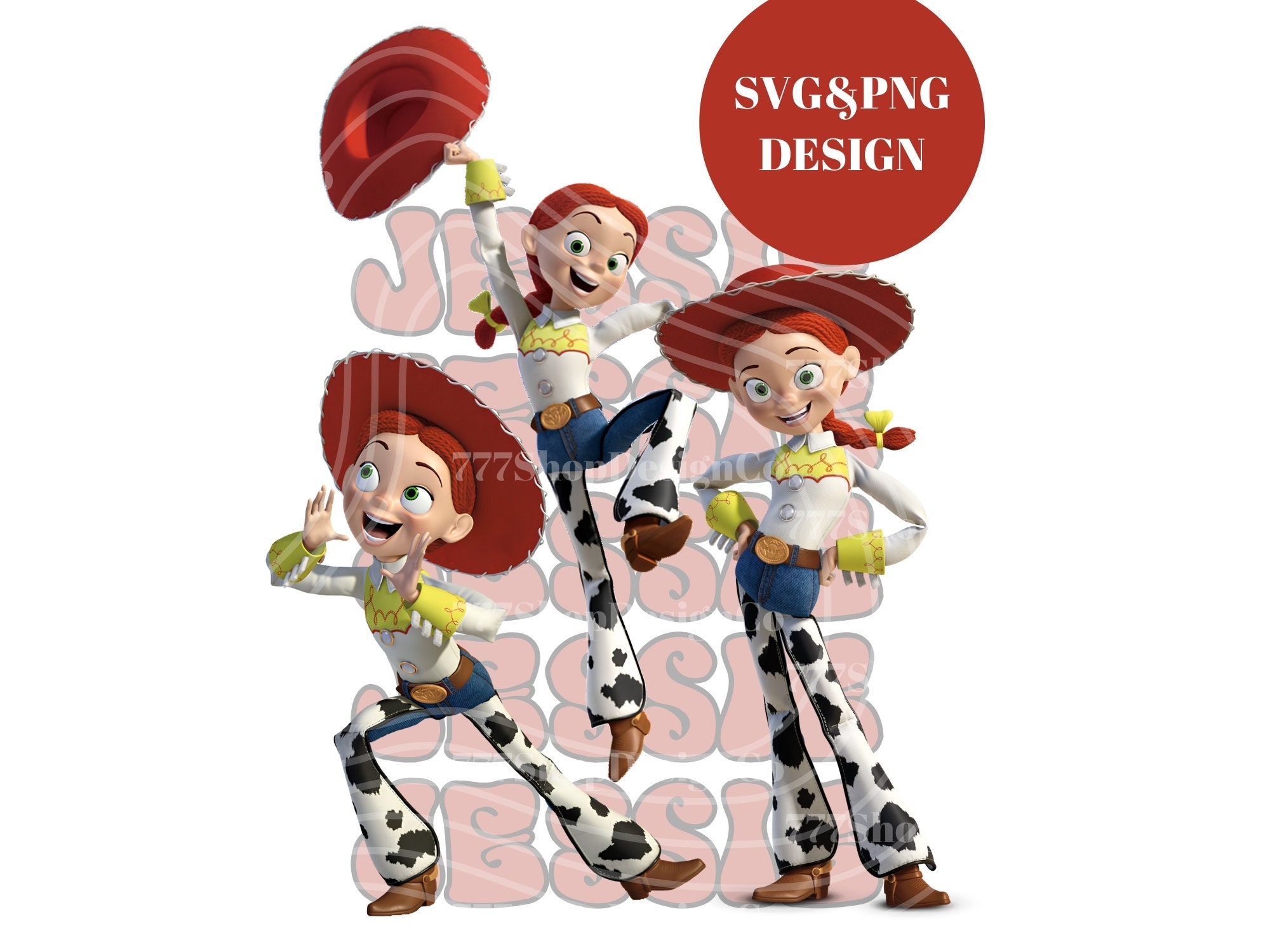 Jessie Svg/png Digital Design,toy Story Cowgirl Svg ,toy Story Svg and ...