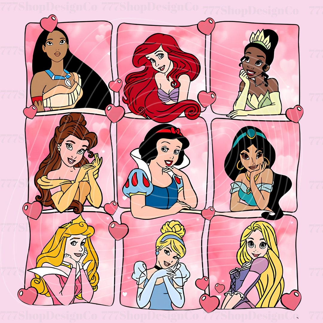 All Princess PNG, Princesses Heart Png, Princess Png, Family Trip Png ...