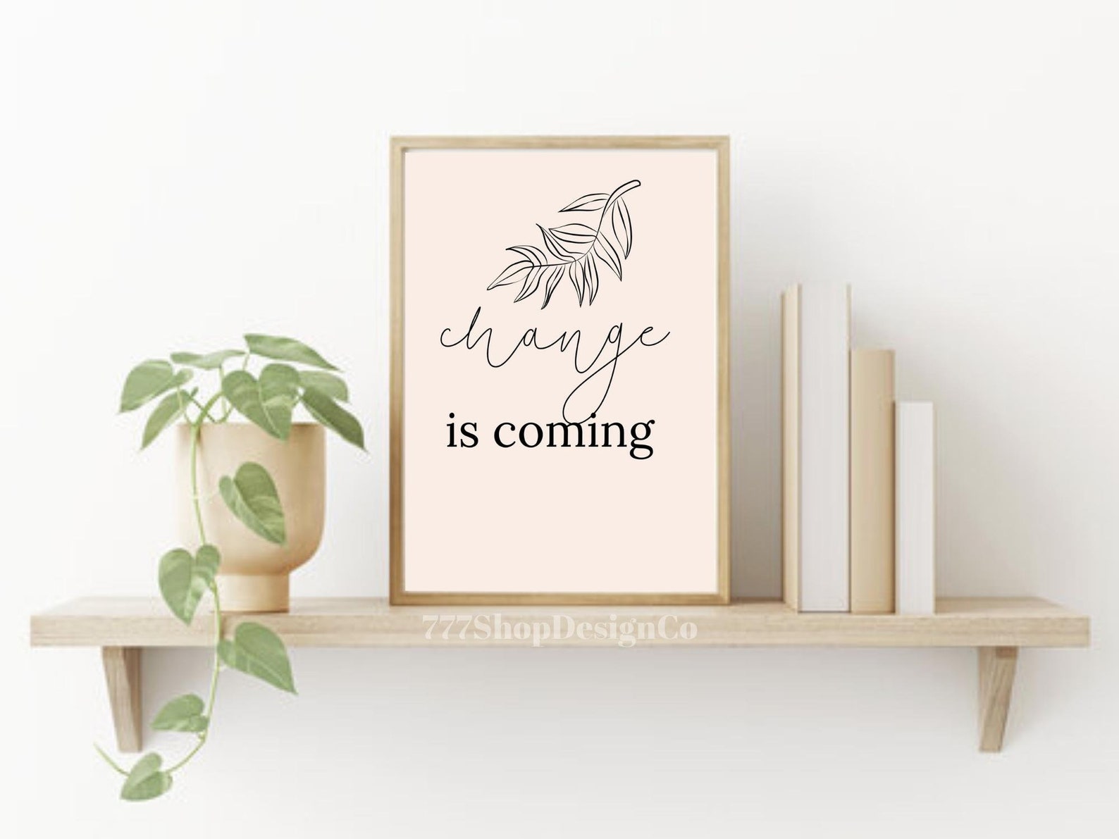 Set of 3 Minimalist Wall Art Motivational Quotes PDF, Modern Digital ...