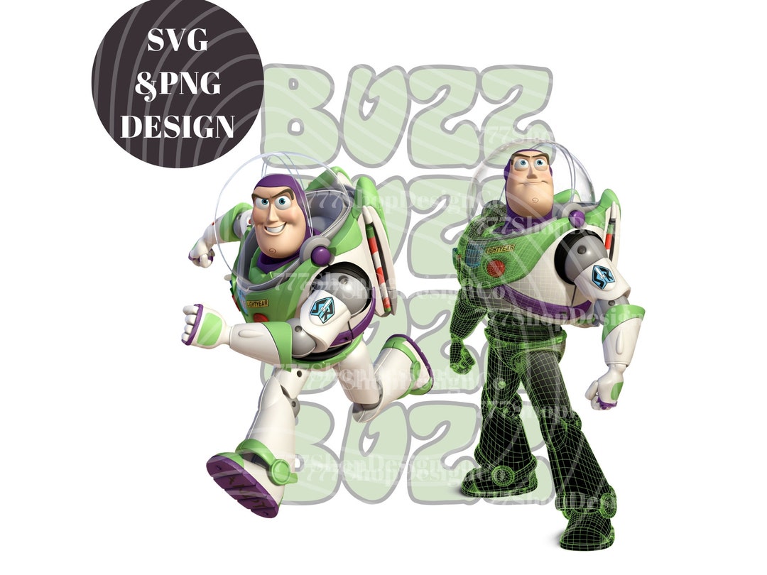 Buzz Lightyear Svg/png, Toy Story Svg and Png, Digital Download Buzz ...