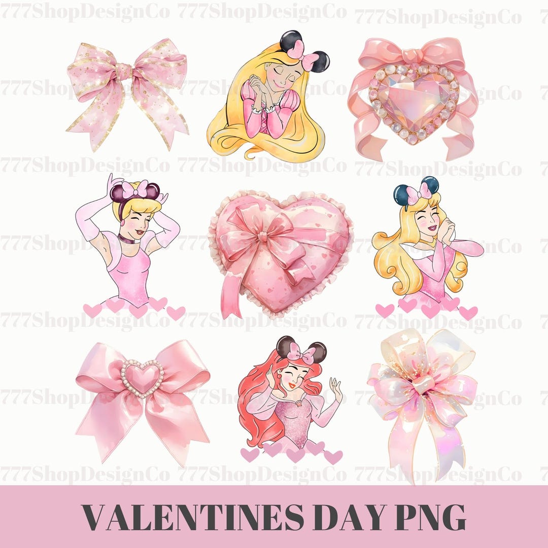 Princess Valentines Day Png, All Princess Valentines Day PNG ...