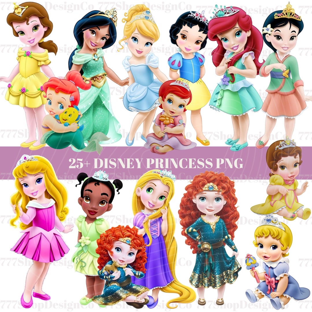 Baby Princess Png, Princess Png Cricut Files, Baby Princess Frozen Elsa ...
