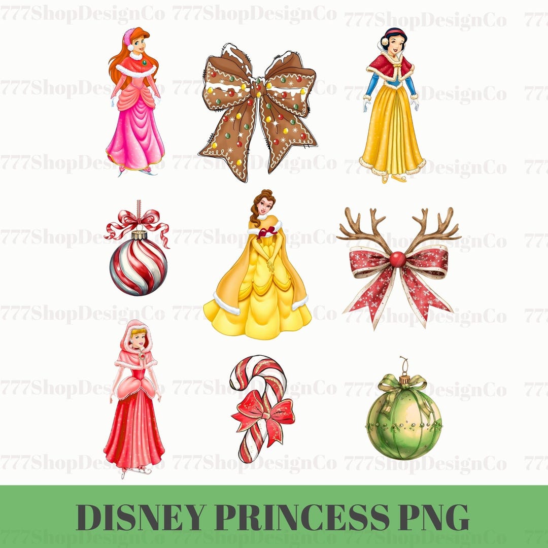 All Christmas Princess PNG, Christmas Princesses Castle Background ...