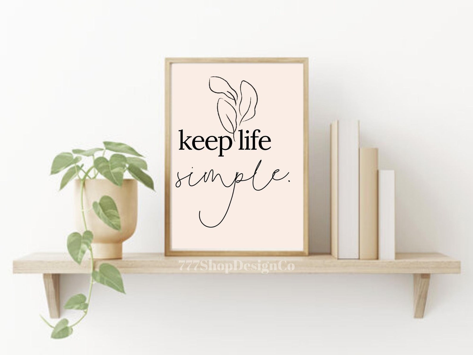 Set of 3 Minimalist Wall Art Motivational Quotes PDF, Modern Digital ...