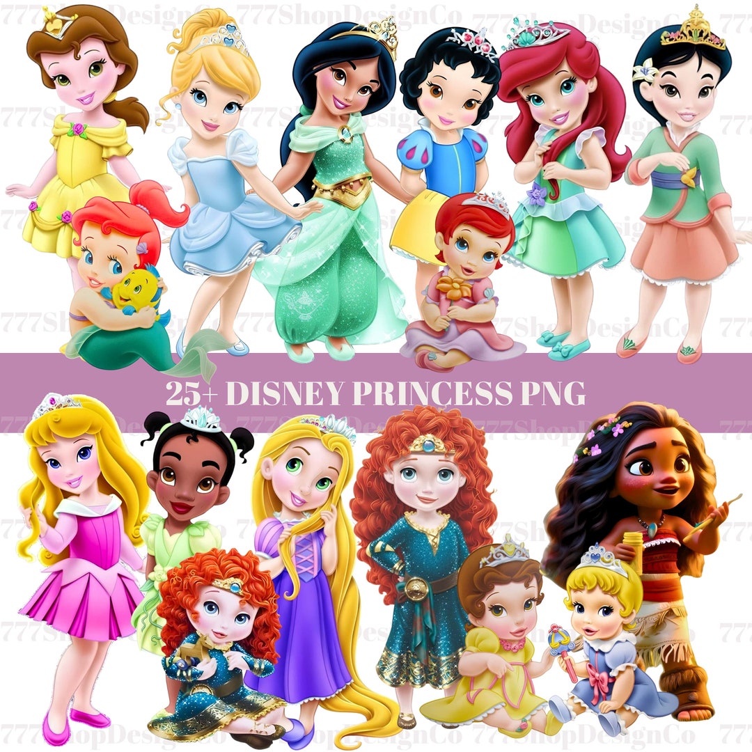 Baby Princess Png, Princess Png Cricut Files, Baby Princess Frozen Elsa ...