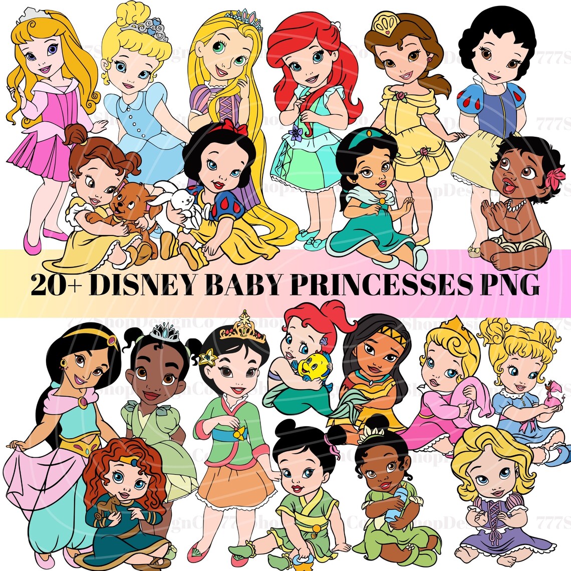 Baby Princess Png, Princess Png Cricut Files, Baby Princess Clipart ...