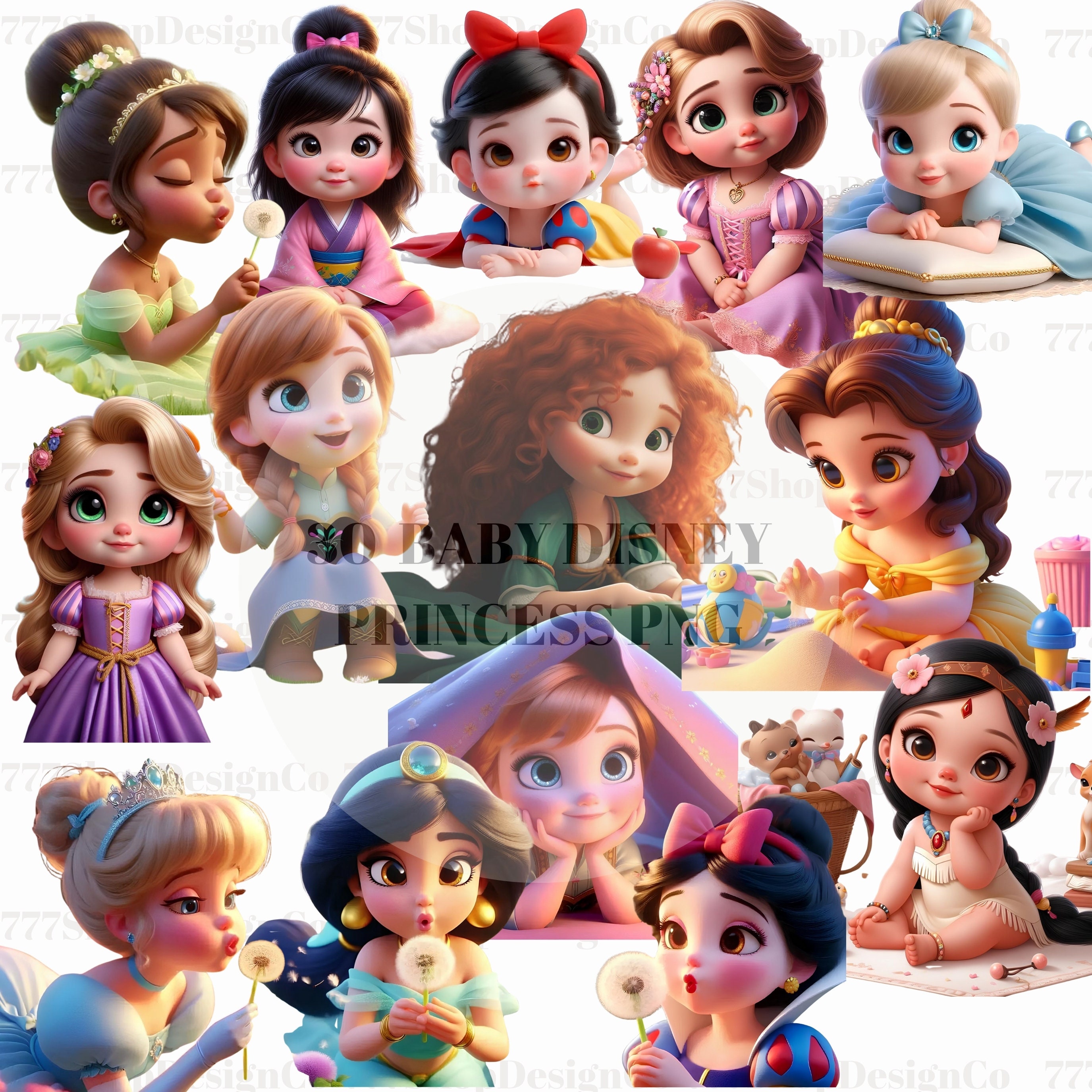 Baby Princess Png, Princess Png Cricut Files, Baby Cinderella Png, Baby ...