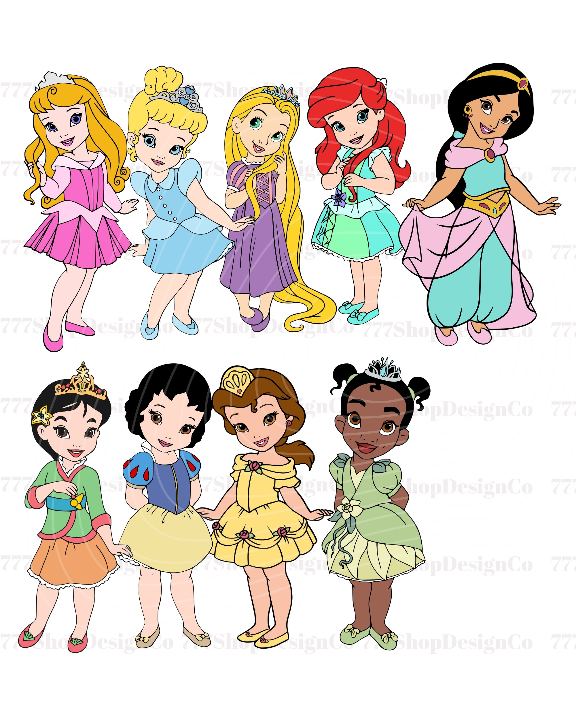 Baby Princess Png, Princess Png Cricut Files, Baby Princess Clipart ...