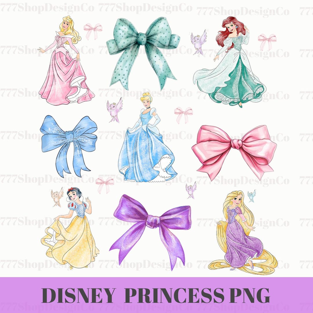 All Princess PNG, Princess Ribbon Png , Princess Png Clipart Design ...