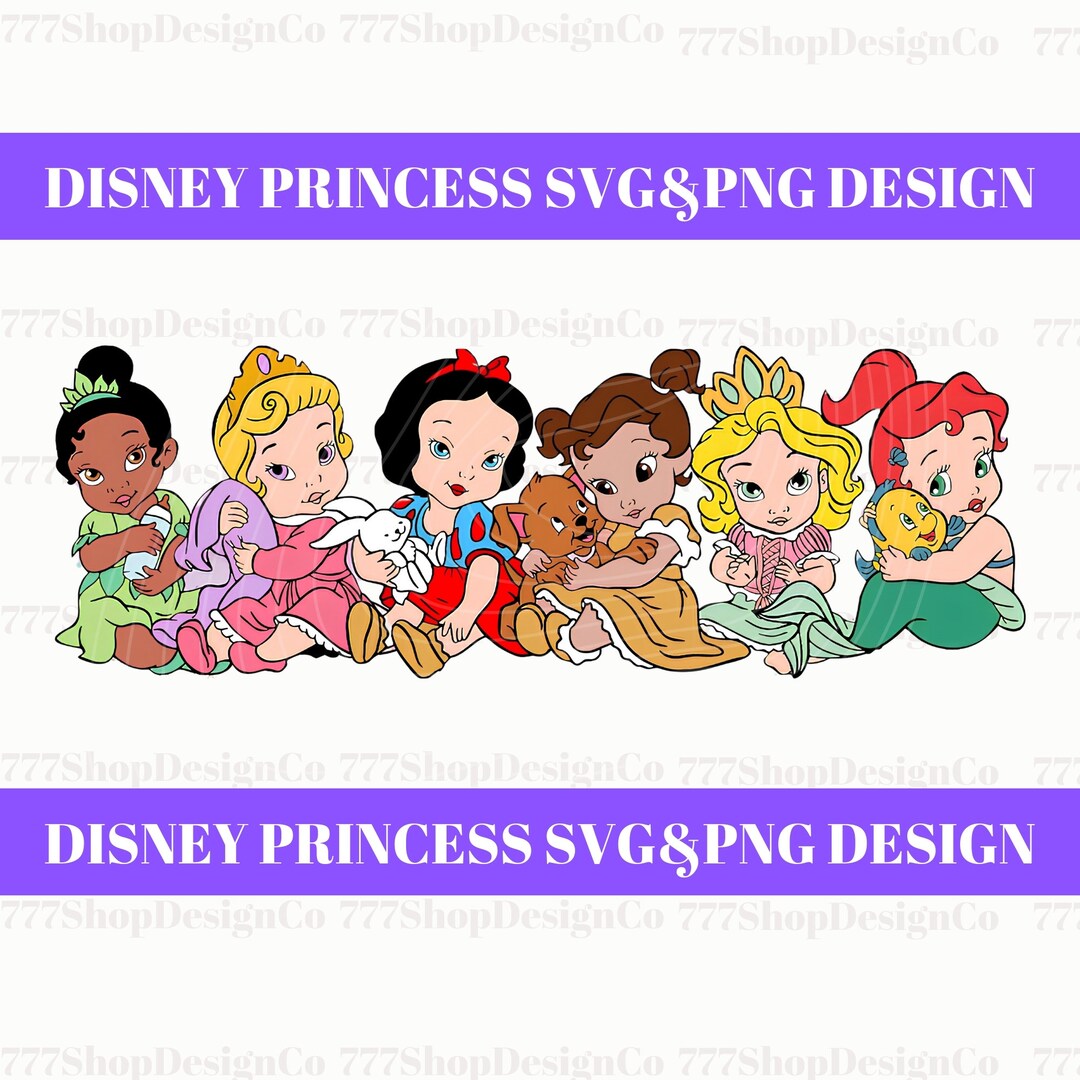 Baby Prinzessin SVG / Png, Prinzessin SVG, Cricut Dateien, Baby Cinderella Png, Baby Belle ...