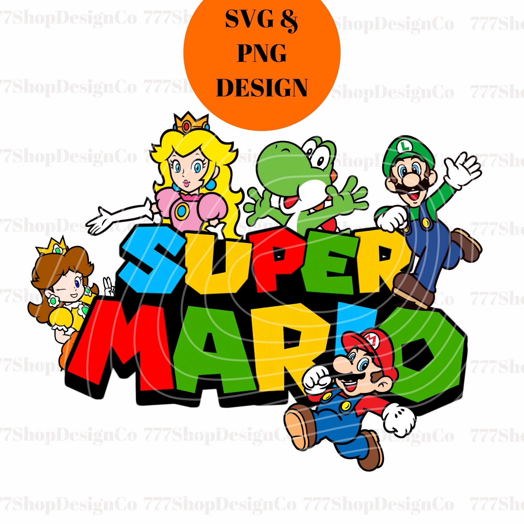 Super Mario Png/svg ,princess Peach & Super Mario Png Svg, Super Mario ...