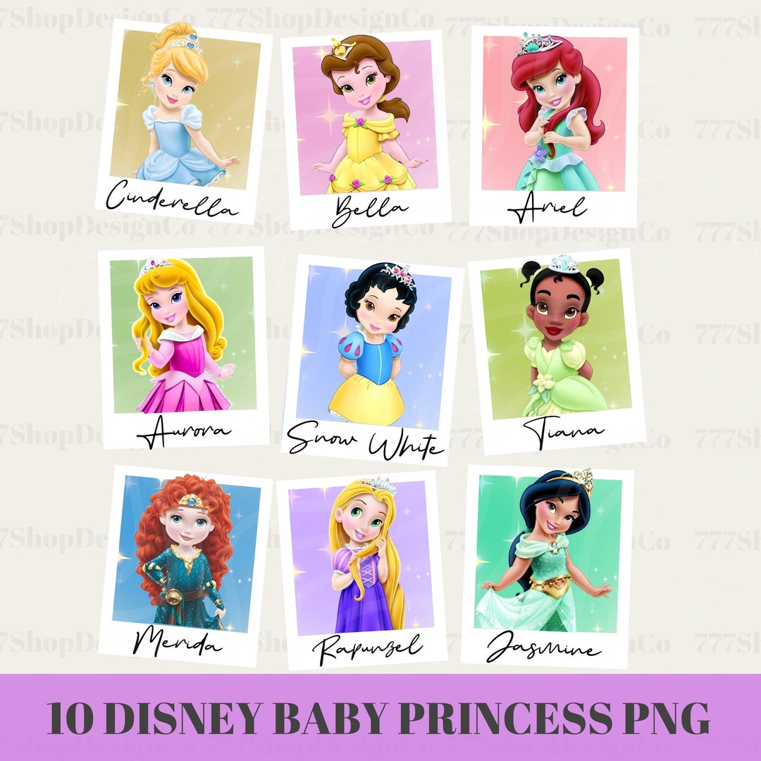 Baby Princess Png, Princess Png Cricut Files, Baby Princess Frozen Elsa ...