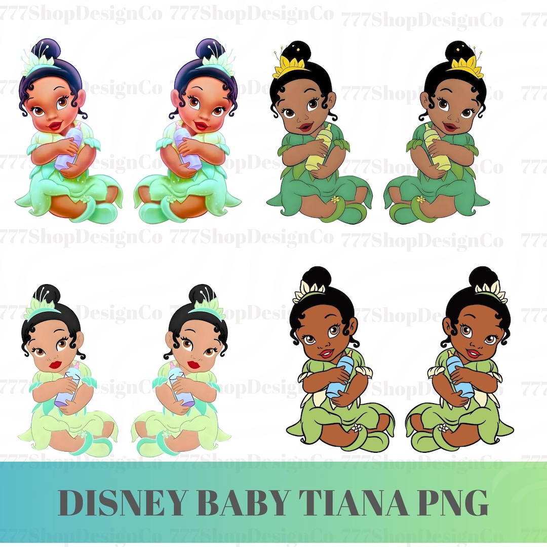 Baby Princess Png, Baby Tiana Clipart PNG ,tiana Printables, Princess ...