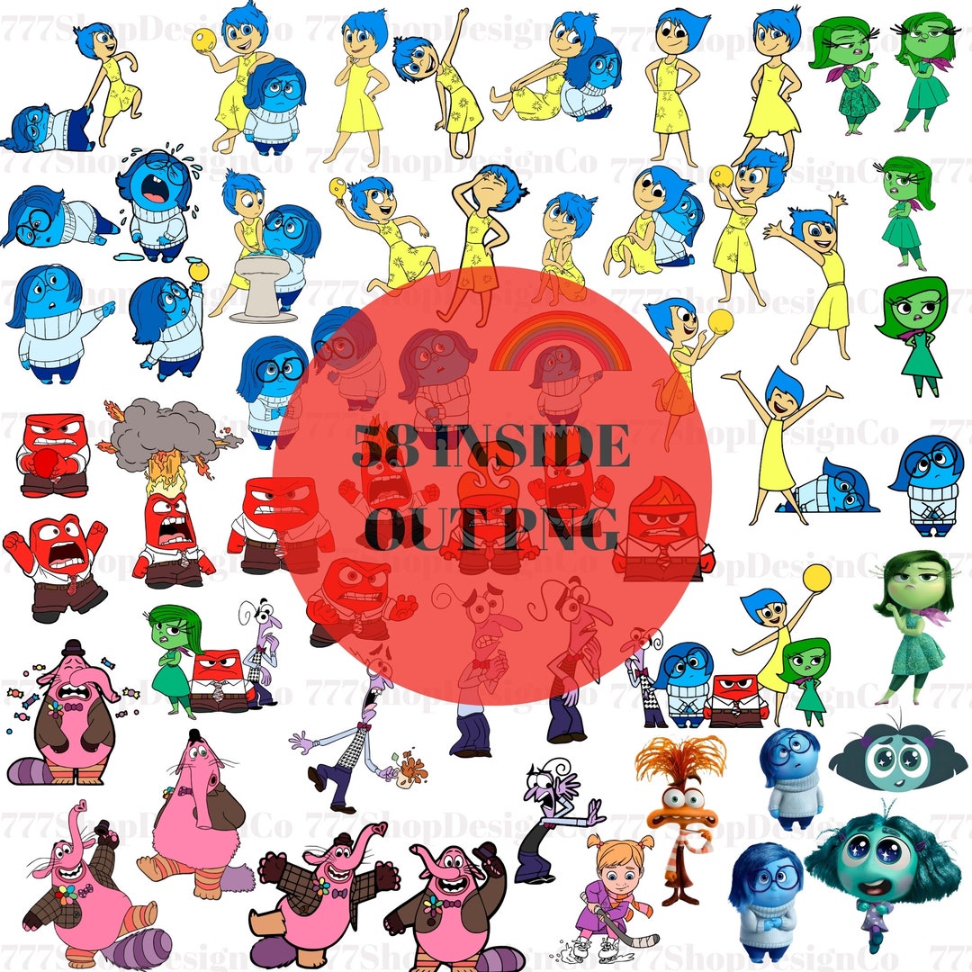 Joy Png, Inside Out Characters Png, Inside Out Png, Inside Out Bundle ...